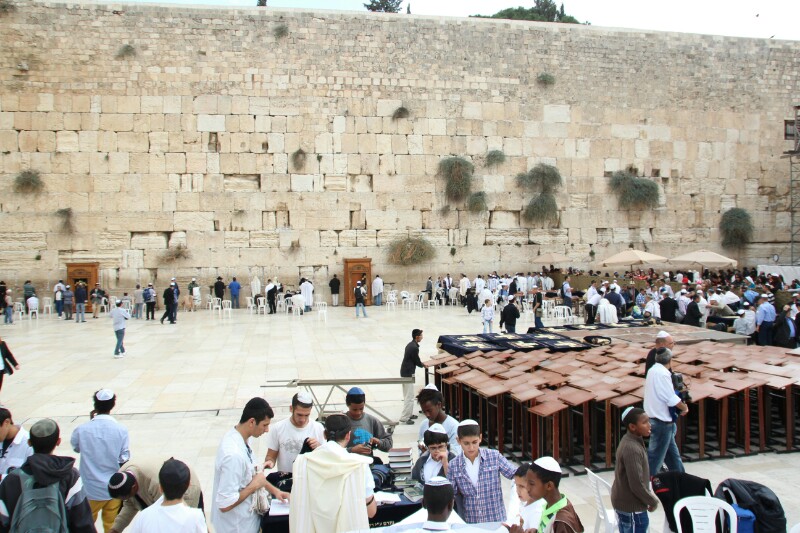 Dr George's Mental Notes: The Kotel, The Rampart Walk and Ben Yehuda ...