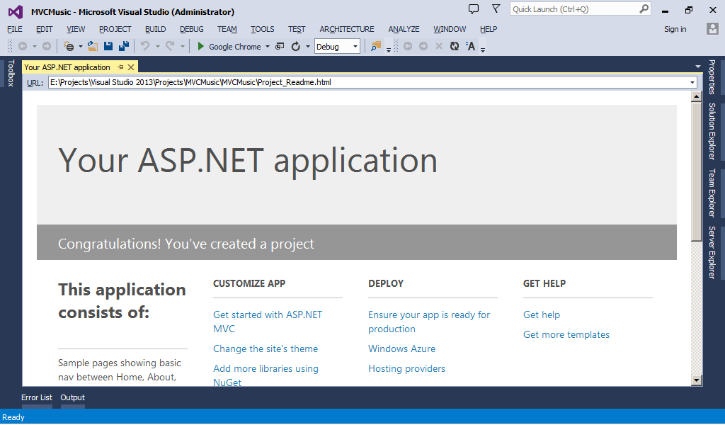 Pengenalan ASP.NET MVC : Buat Aplikasi Web MVC Pertama Anda
