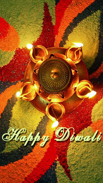 MAGICMOBI: HAPPY DIWALI MOBILE WALLPAPERS 360X640