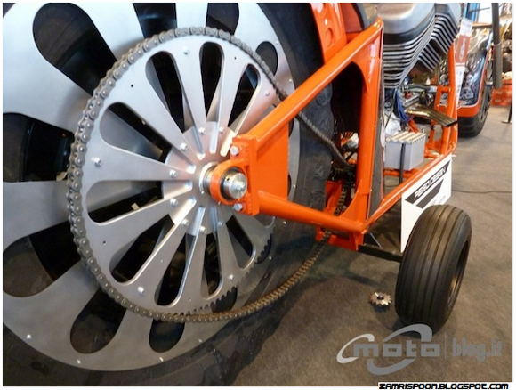 Motor Chopper Raksasa Terbesar Didunia. - Gaban Comel