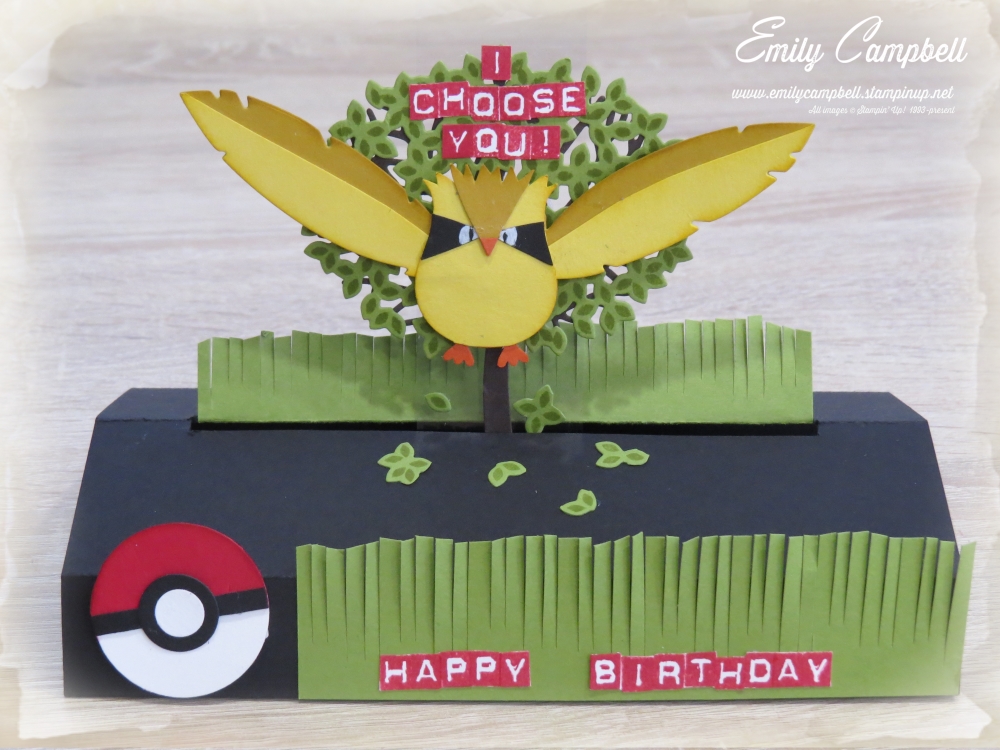 Freestanding Pop-up Pokemon Card