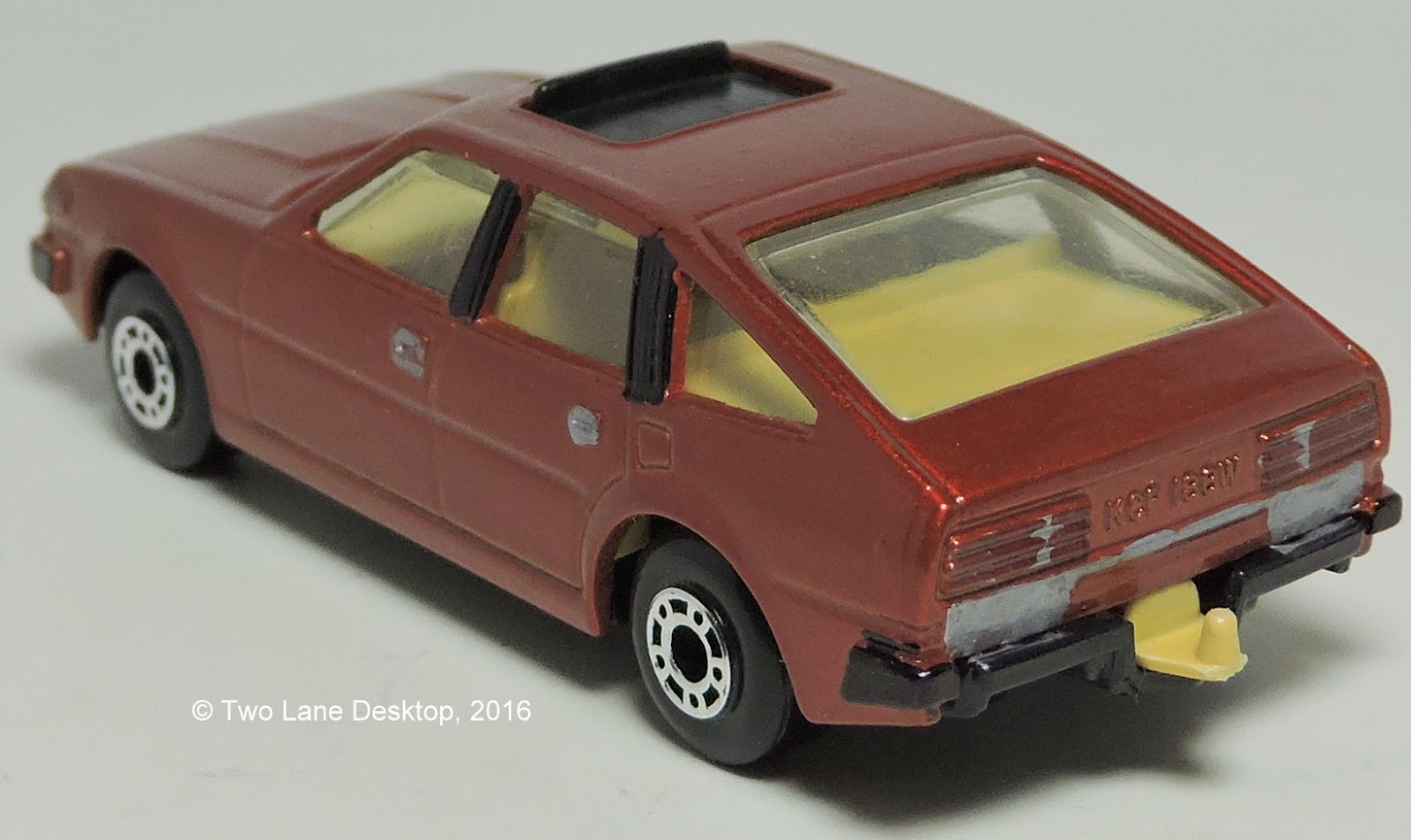 Matchbox Mitsubishi Galant Eterna, Rover 3500, and Oldsmobile Aerotech ...
