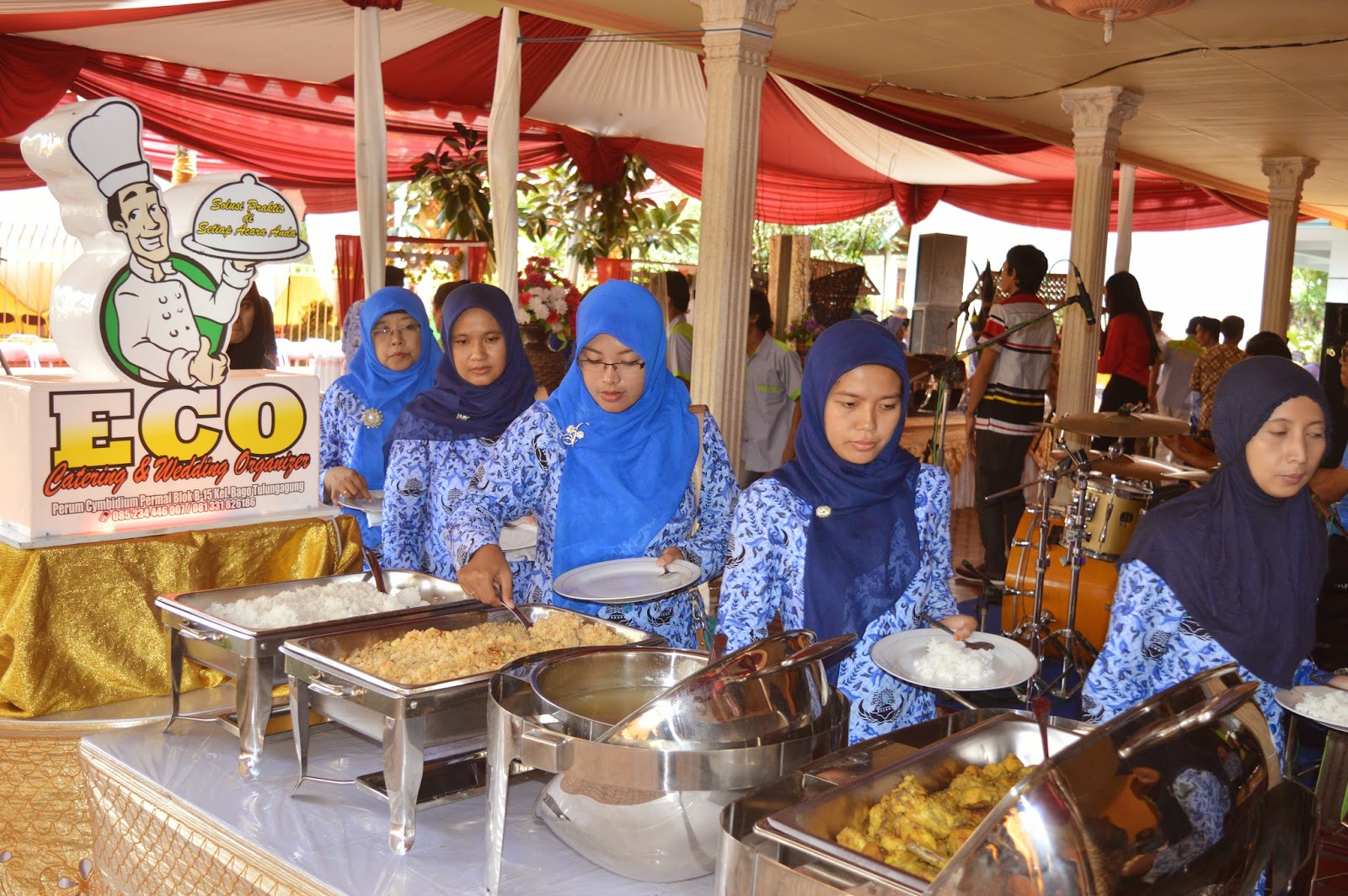 JASA CATERING TULUNGAGUNG: Eco Catering hadir dalam acara Pernikahan