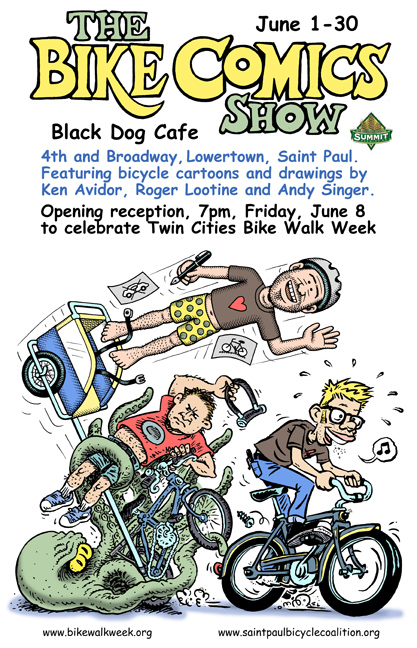 IBIKEMPLS.com - it's where I get all my news: The Bike Comics Show