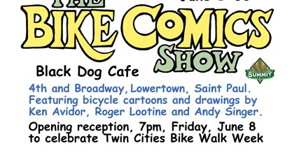 IBIKEMPLS.com - it's where I get all my news: The Bike Comics Show