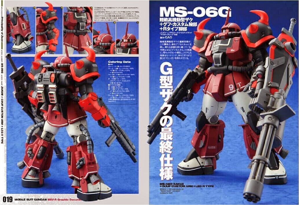 ASCII Media Works: Mobile Suit Gundam MSV-R Graphics Document - Release ...