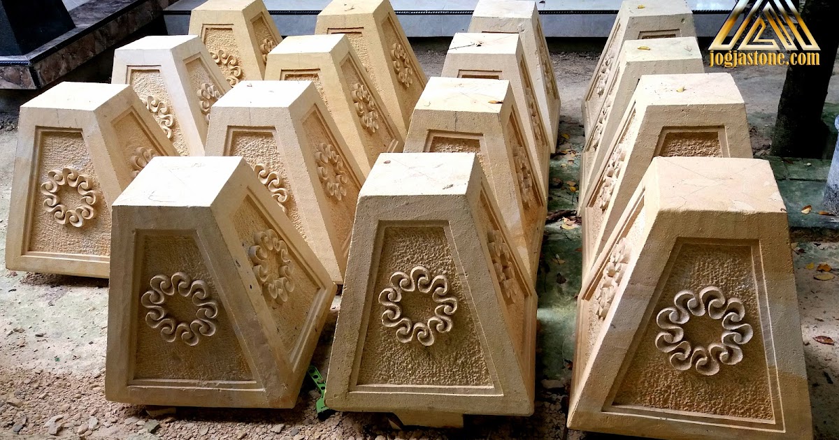 Umpak joglo batu alam paras jogja