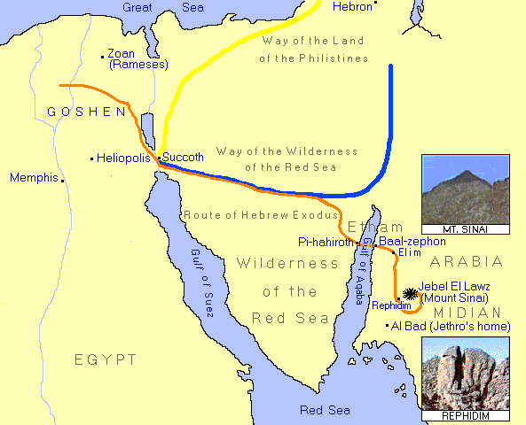 Bible research in Israel: The EXODUS
