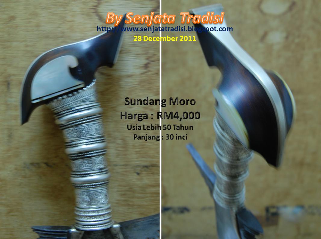 Senjata Tradisi: Sundang Moro untuk di jual