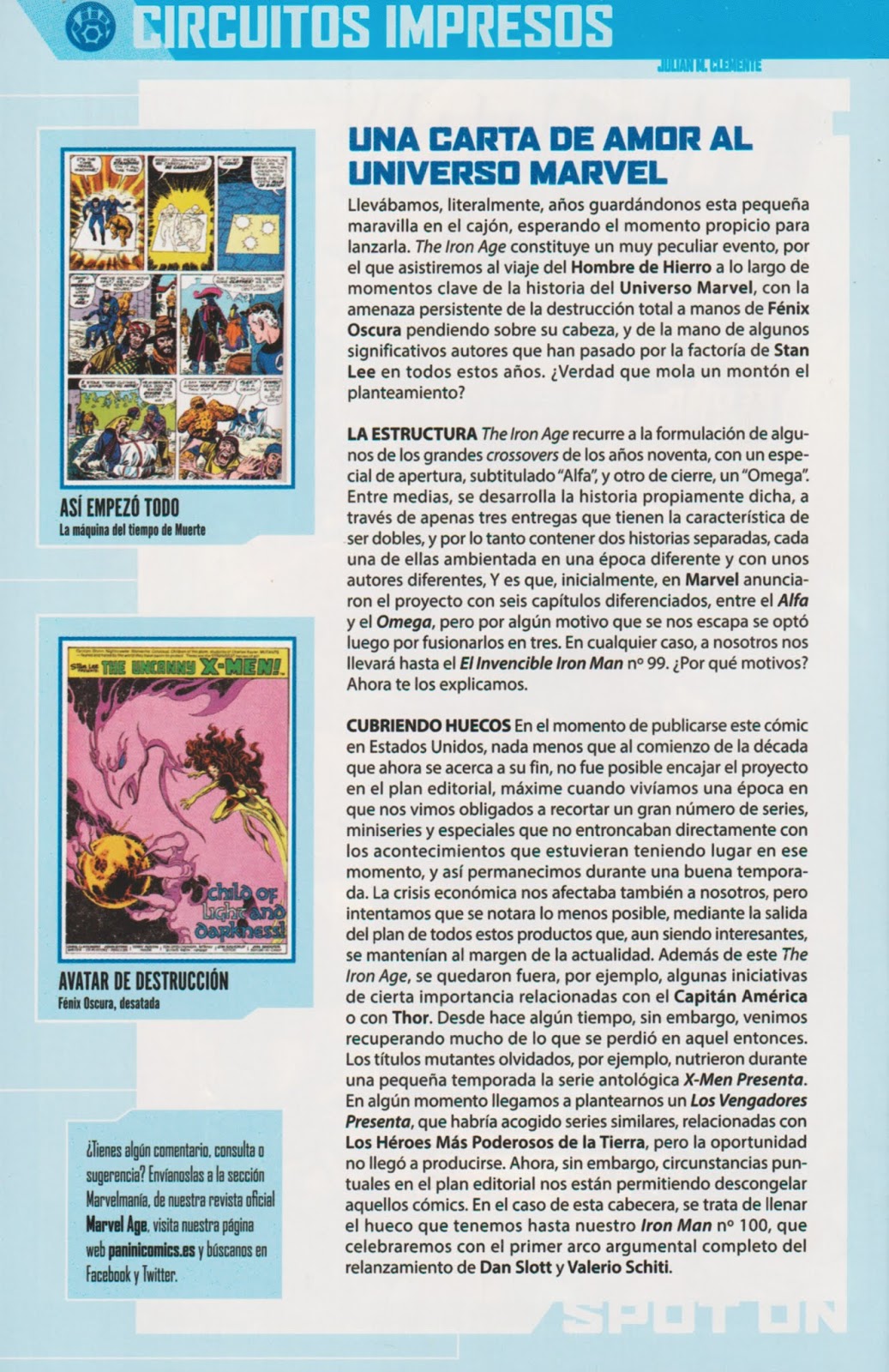 Galicia Comic: Iron Man 95 - Invencible Iron Man - (The Iron Age: Alpha)