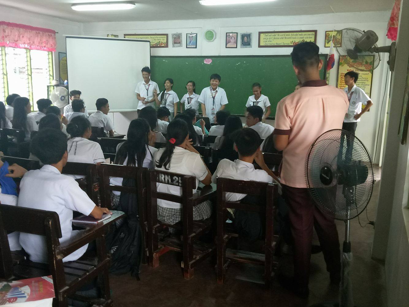 PICTURES AND DOCUMENTS OF FINAL DEMONSTRATION TEACHING