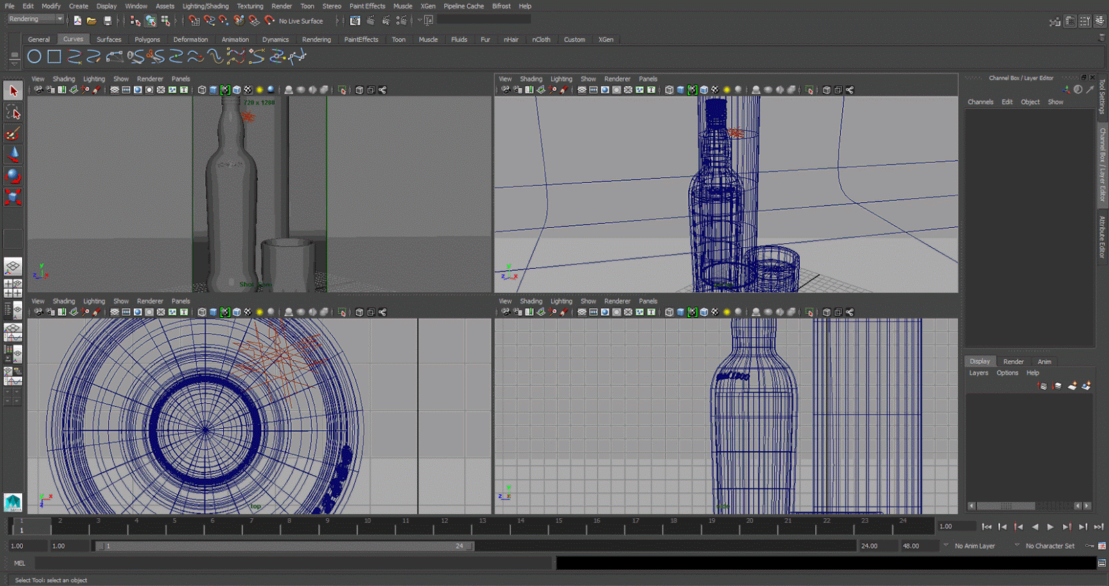 Mark Stamp - Digital Design: Maya Tutorials: Transparency, Rim Lights ...