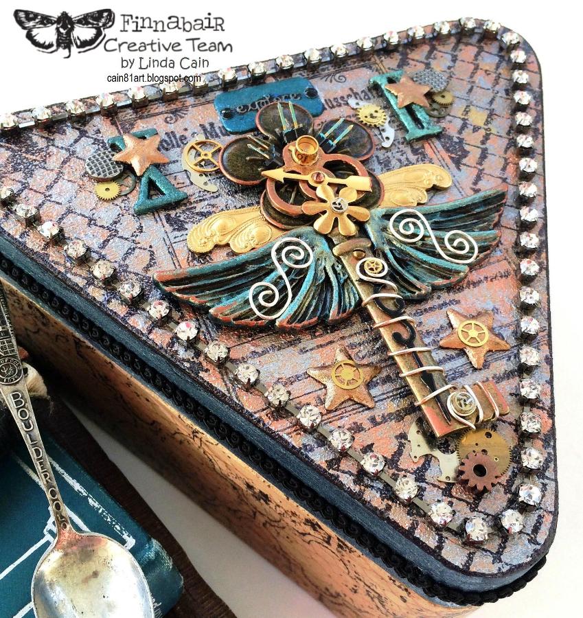 Finnabair: Altered Key Treasure Box