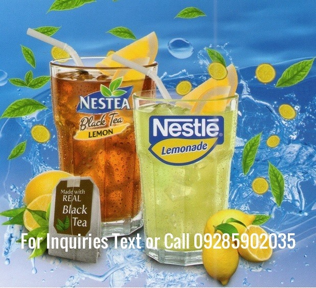 NESTEA BLACK TEA AND NESTLE LEMONADE