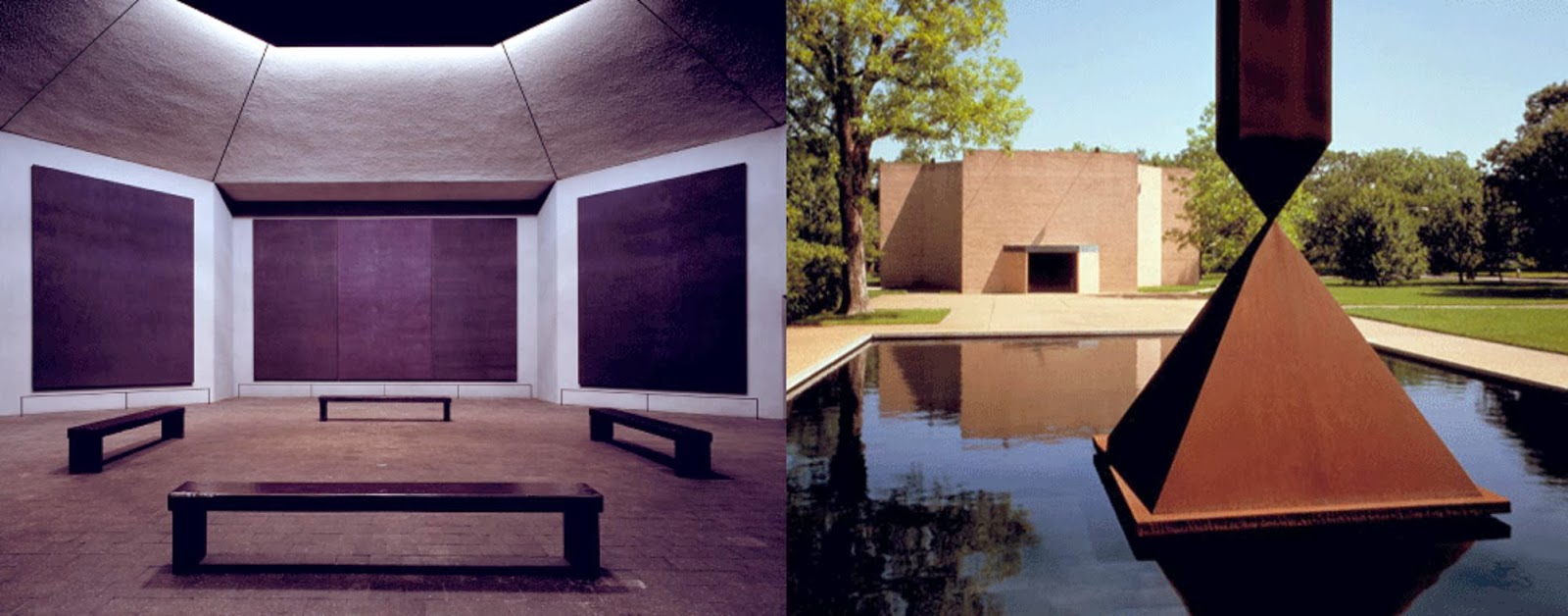 storia dell'arte moderna e contemporanea: 1971 Rothko Chapel Menil and ...