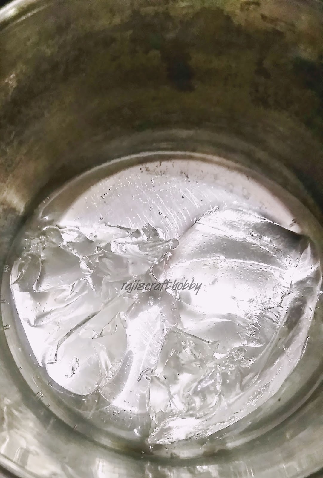 Raji's Craft Hobby: Make Your Own Ocean Gel Candles