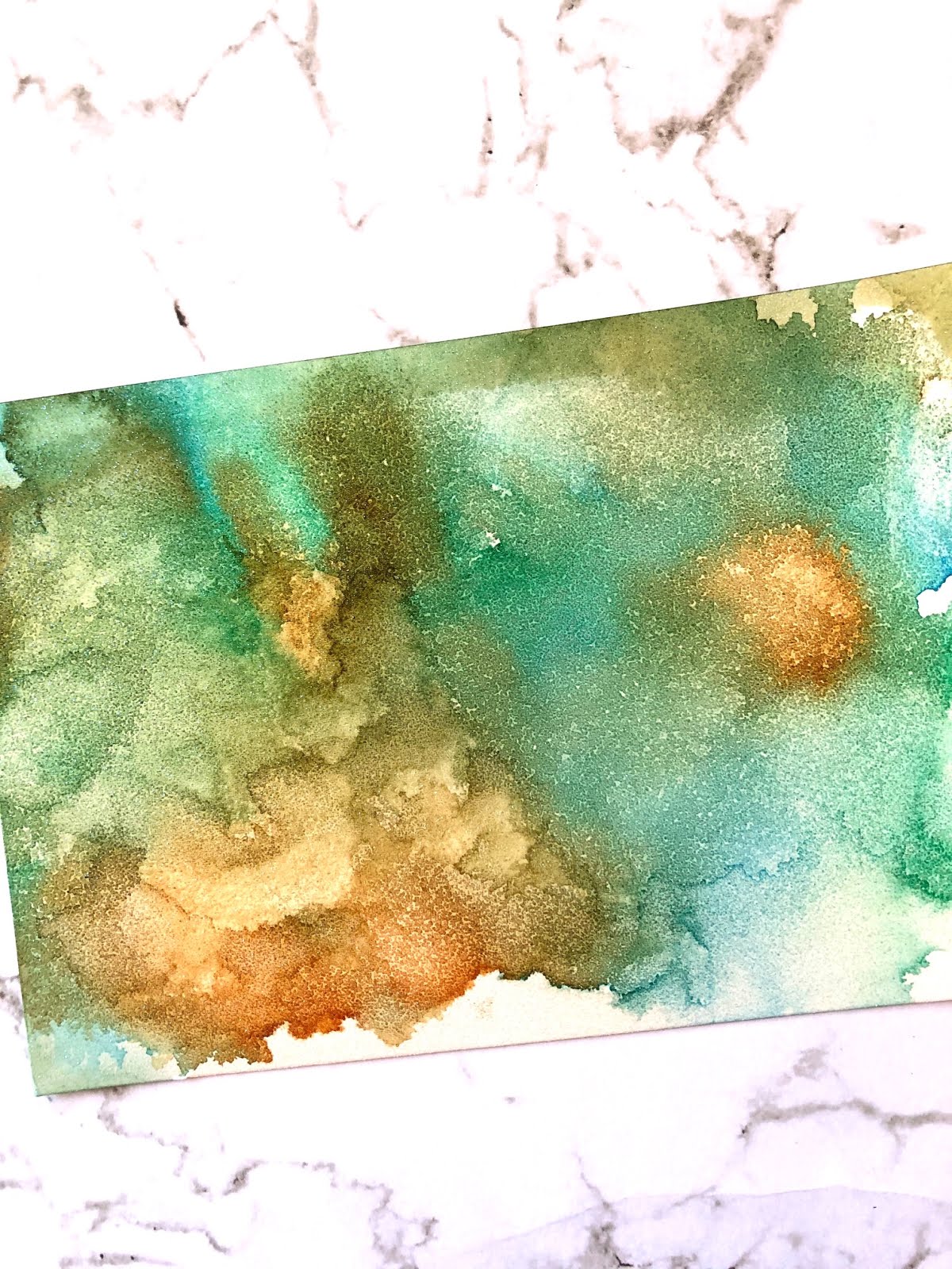 Alcohol Ink Backgrounds for Cards with Adriana - Couture Creations