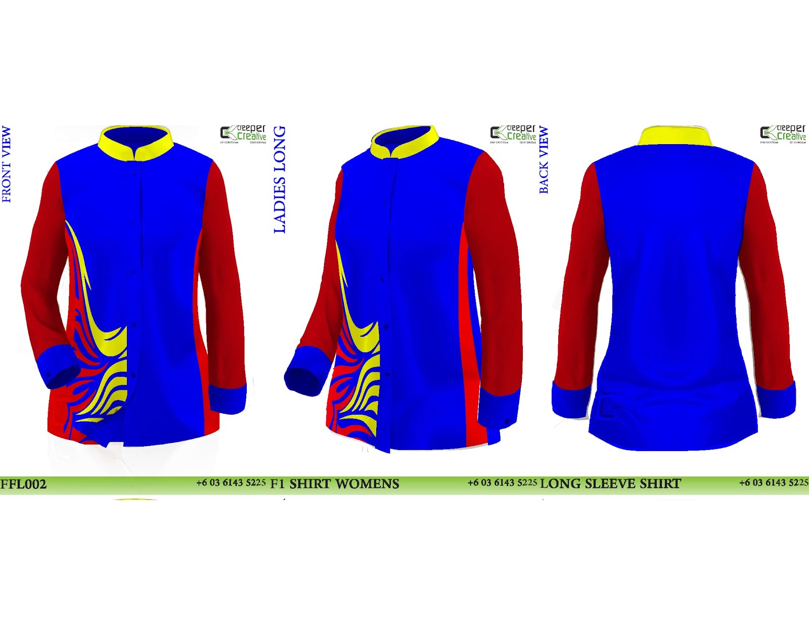 Custom made uniform mengikut design anda