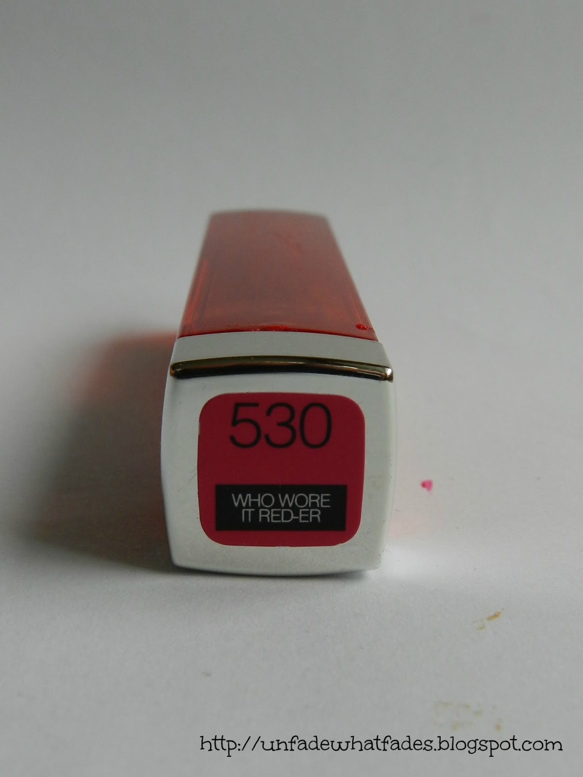 Maybelline Color Whisper Who Wore It Red Er