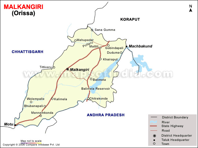 SOUTH ORISSA: Tourism package for Malkangiri district announced at ...