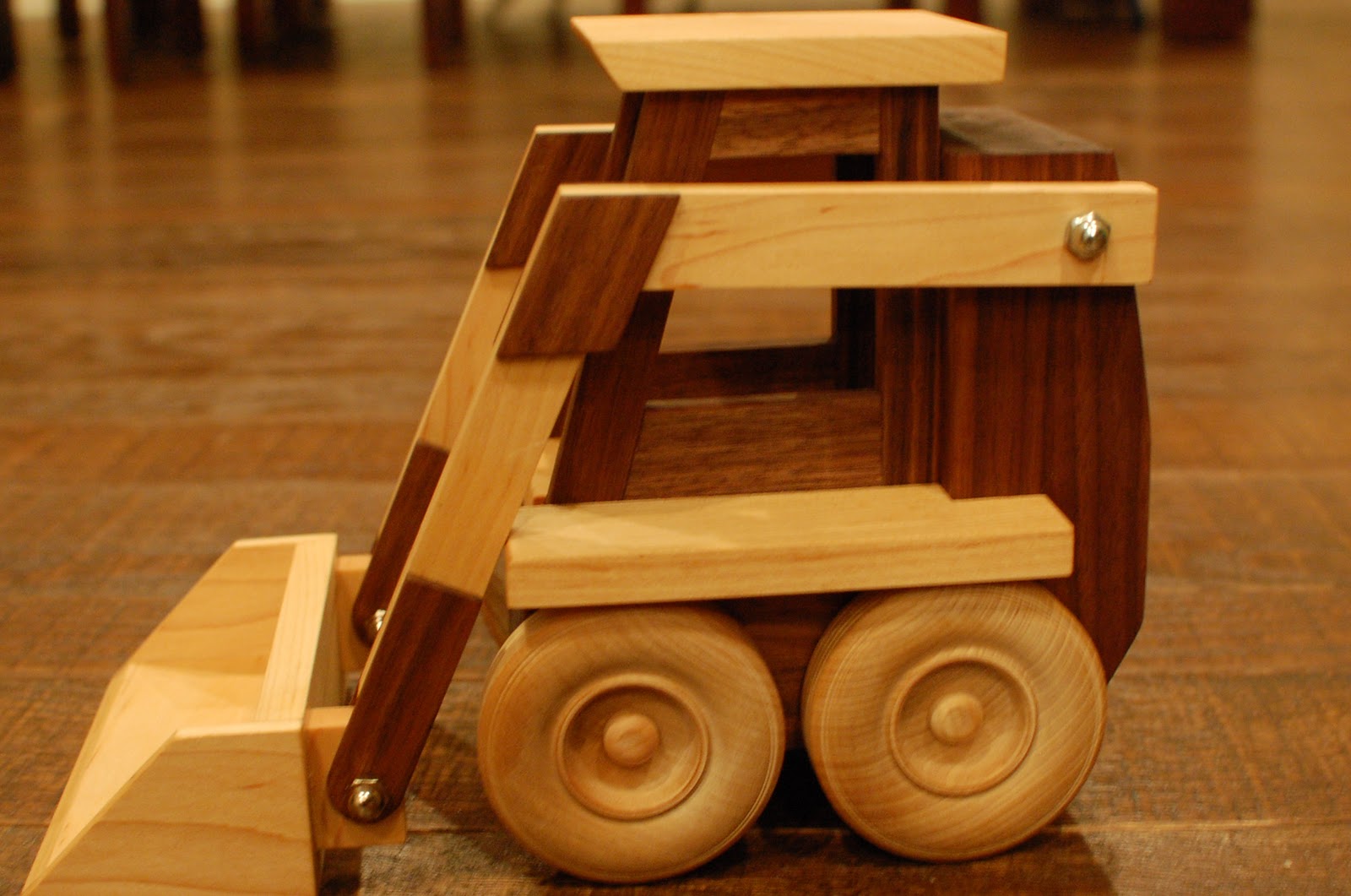 Chad's Workshop: Toy Wooden Skid Loader