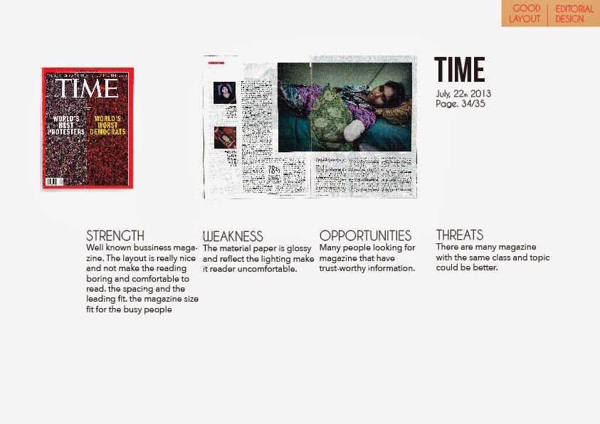 Bonjour !: Bad & Good Layout Magazine Analysis