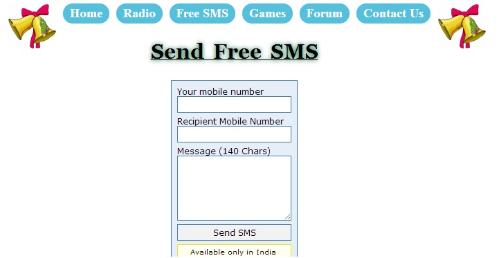 Send Free SMS to Mobile Without Registration ~ ShareNonStop