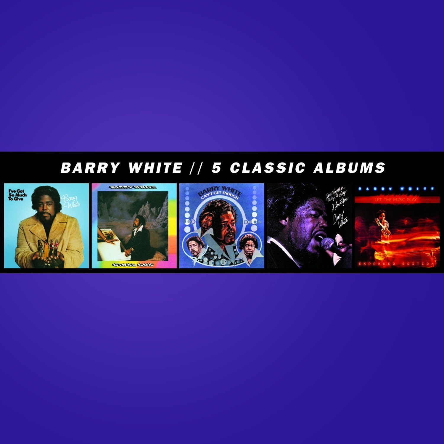 JAZZ CHILL : Barry White’s 70th Birthday Commemorated with New Boxed ...