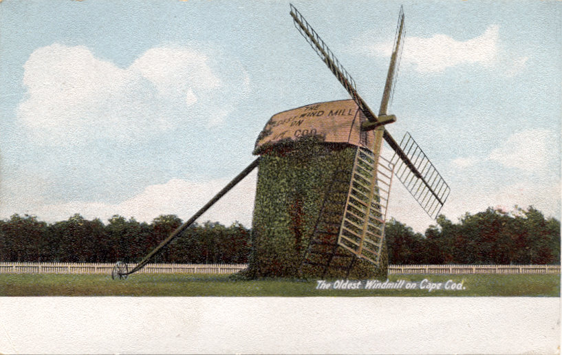 Unused The Eastham Windmill Vintage Cape Cod Postcard Collectibles ...