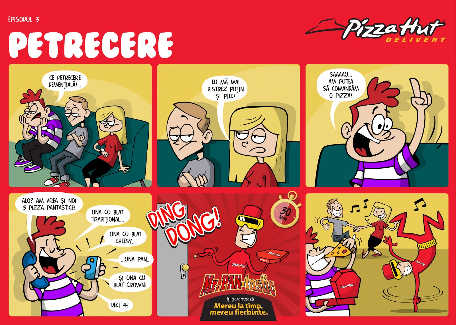 SCC Stuff: Comics: Pizza Hut Delivery