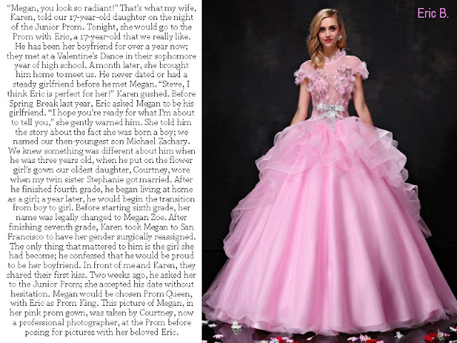 Eric's Transgender Captions: Megan's Prom Night