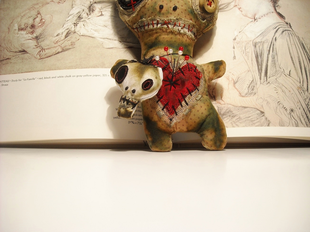 Junker Jane Monster Art Dolls: LARGE Voodoo Doll
