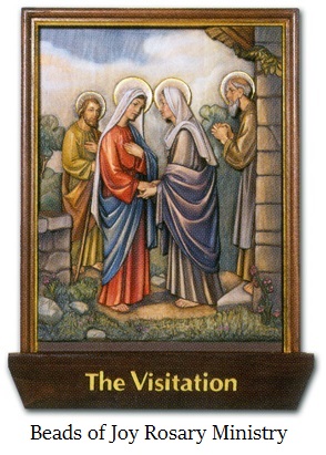 "Beads of Joy" by RosaryManJim: The Visitation
