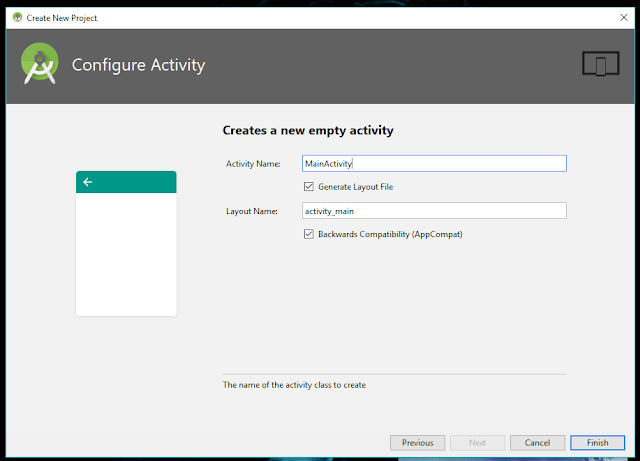 First App in Android Studio (Kotlin) - Use Empty Activity