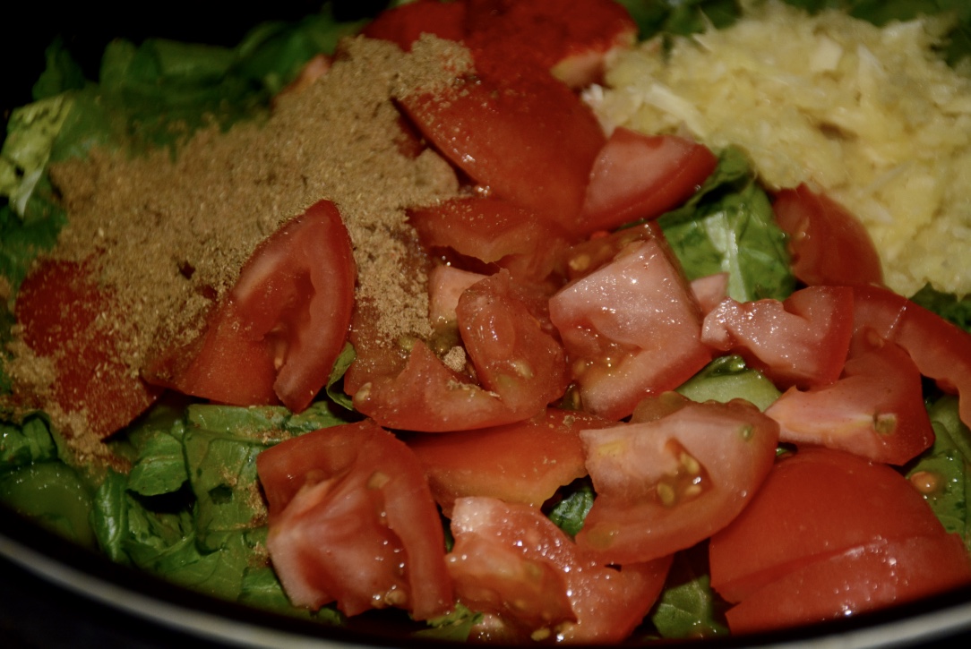 Nepali Tummy!!: Back to Basics: Mustard Greens and Potato Curry (Rayo ...