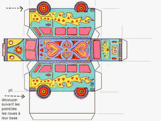 60´s Volkswagen Free Printable Box. - Oh My Fiesta! in english