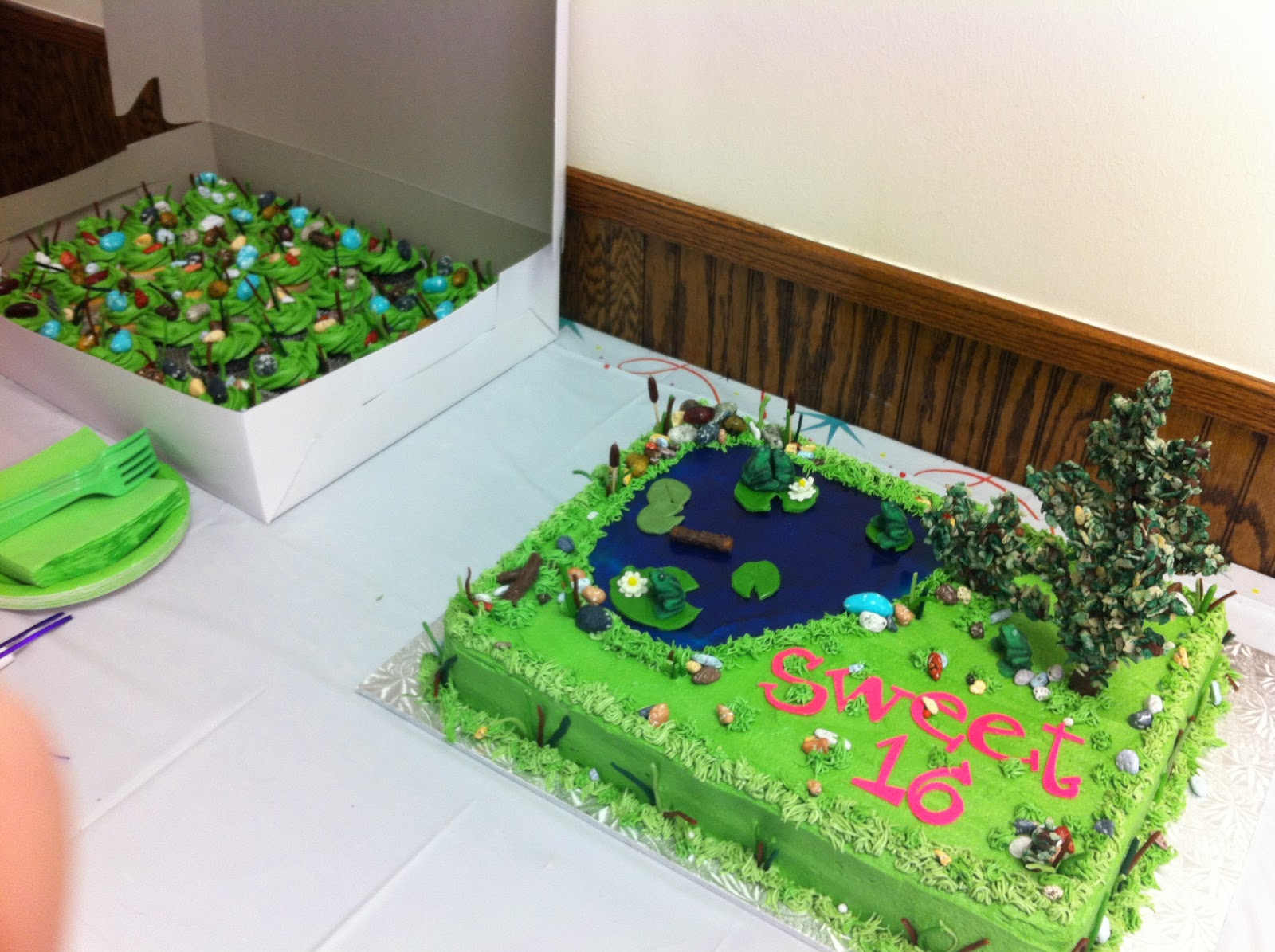 CakeCreated: Frog Pond Cake