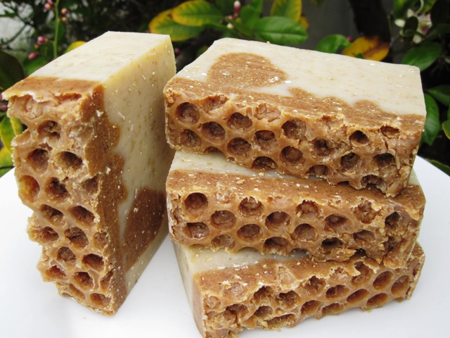 Handmade Soap Bath And Body Oatmeal Milk And Honey Soap