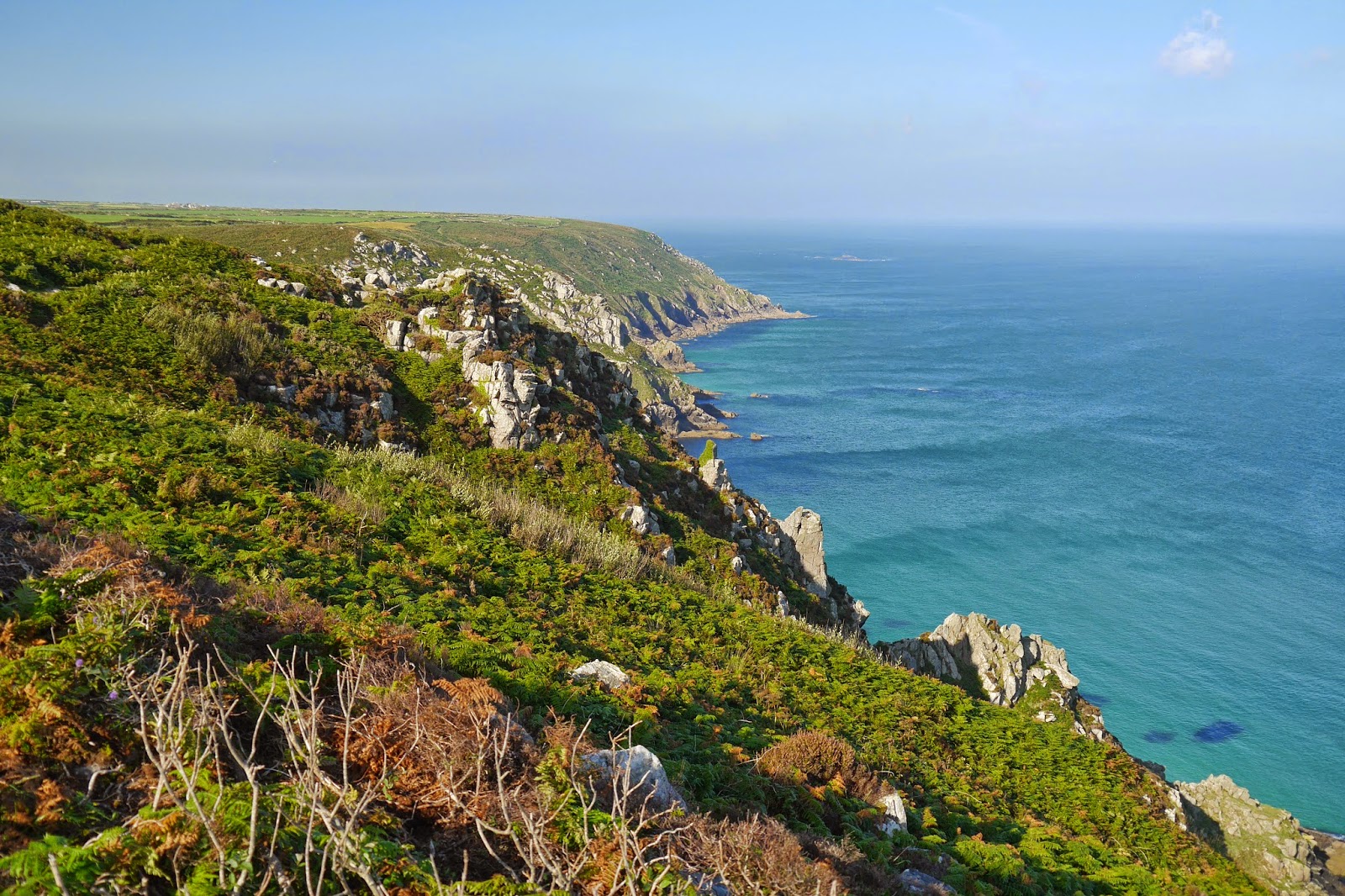 Walking in the country: Trevean Cliff to Zennor (South West Coast Path 65)