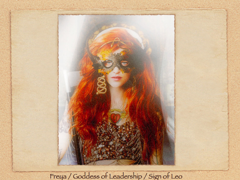 Virtual Stylist: Goddess Zodiac : Freya / Goddess of Leadership