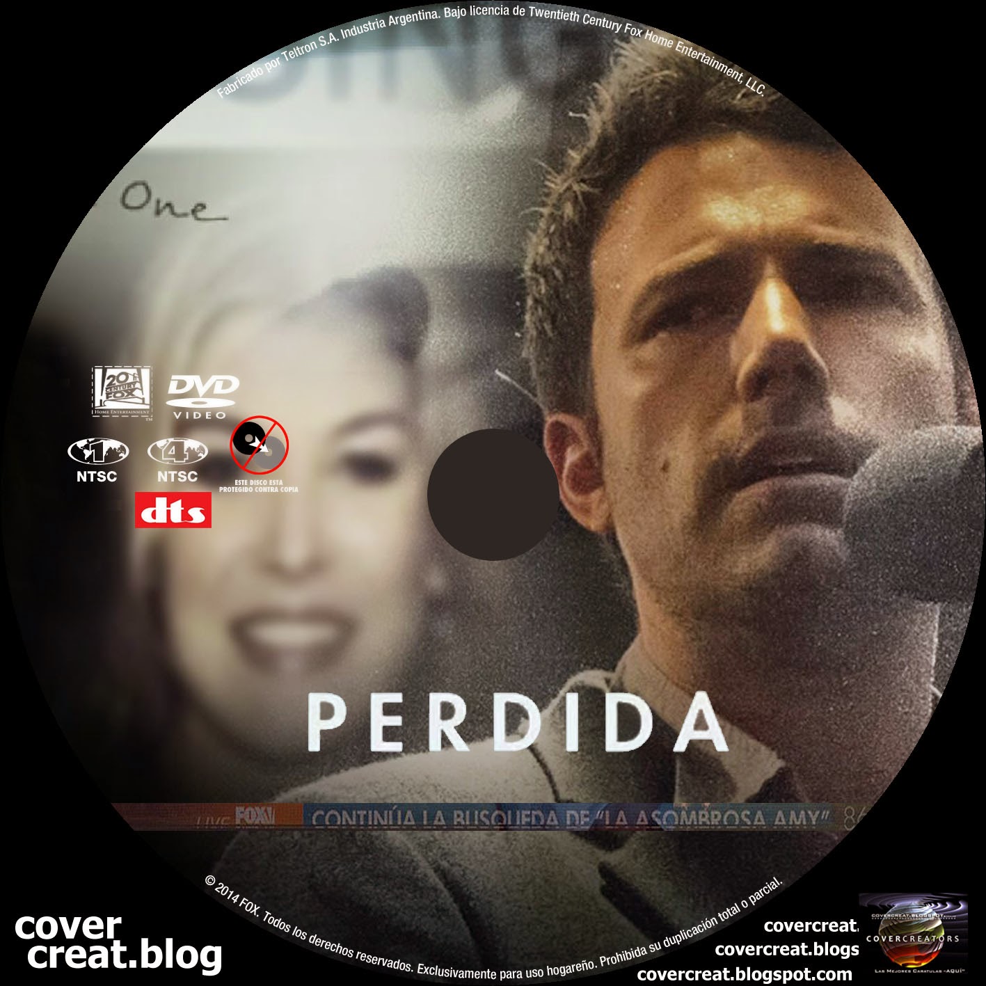 COVERCARATULAS DE DVD - CD COVERCREATORS: PERDIDA CD 2014