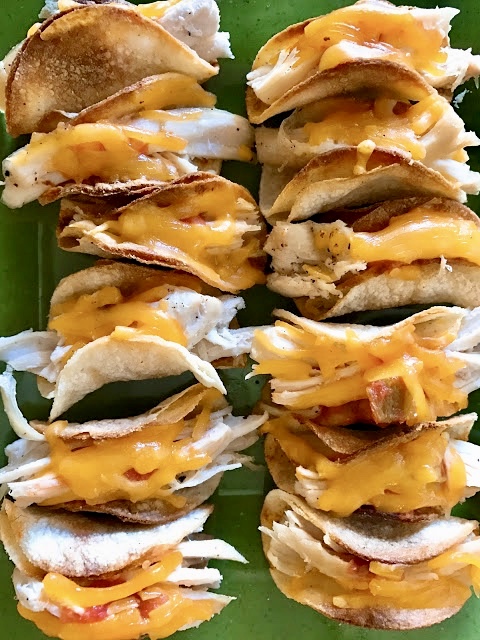 One Bite Chicken Tacos!