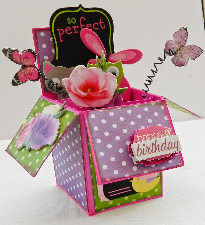 IRIT SHALOM- Craft addict : Paper House productions Chalkboard Box card ...