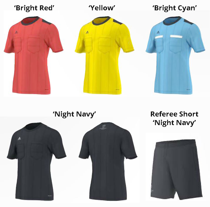 Adidas e UEFA apresentam novos equipamentos para os árbitros