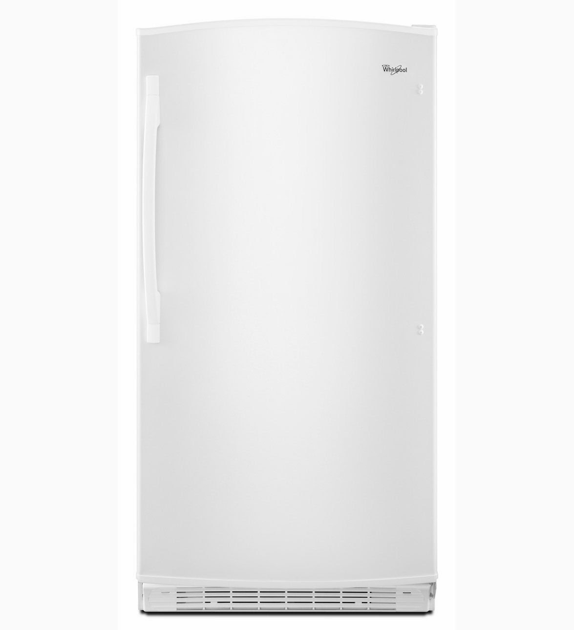 Whirlpool Refrigerator Brand: White Whirlpool EV160NZTQ Upright Freezer