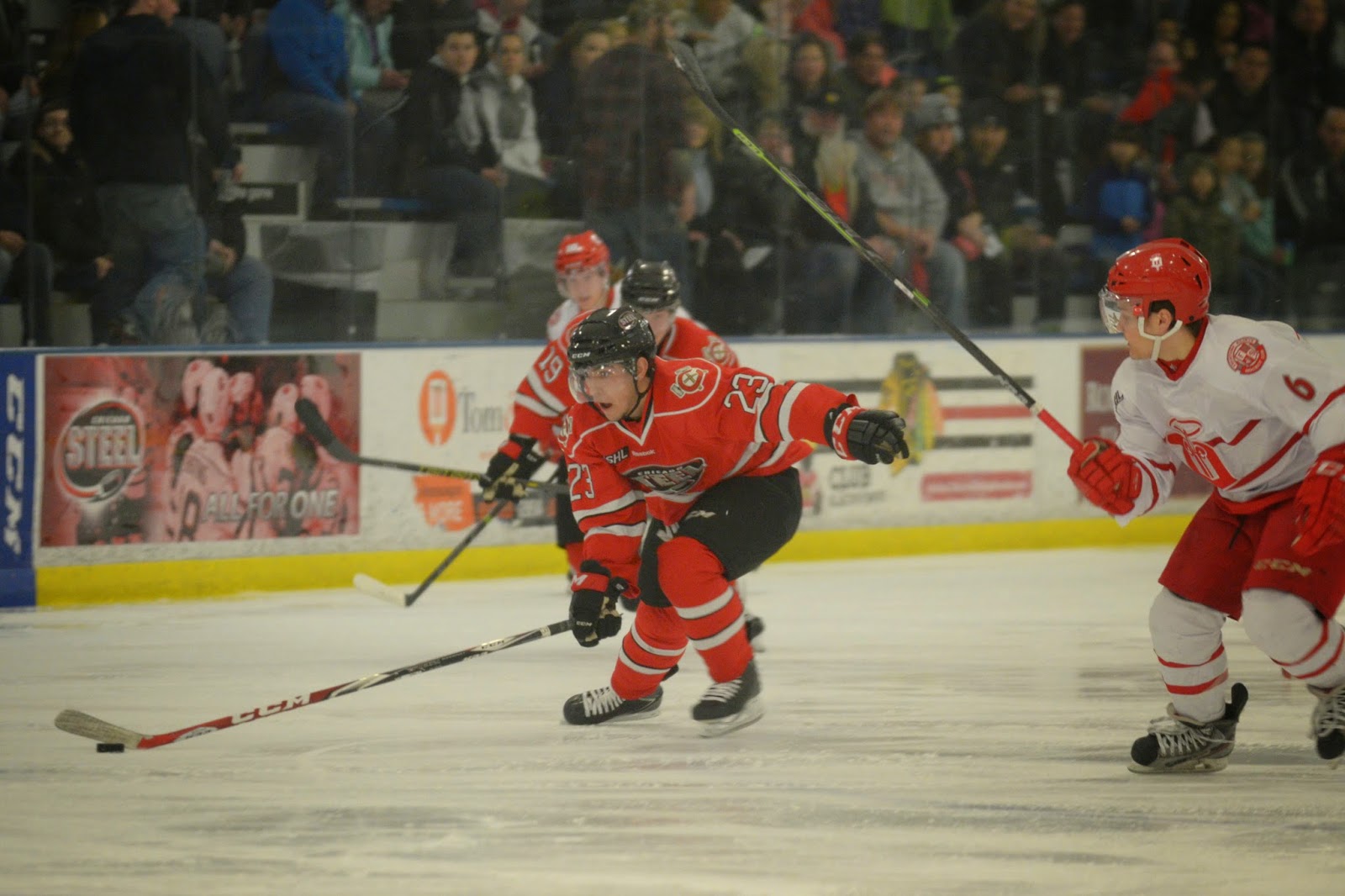 Chicago Steel Hockey: Scenes from the Steel Game