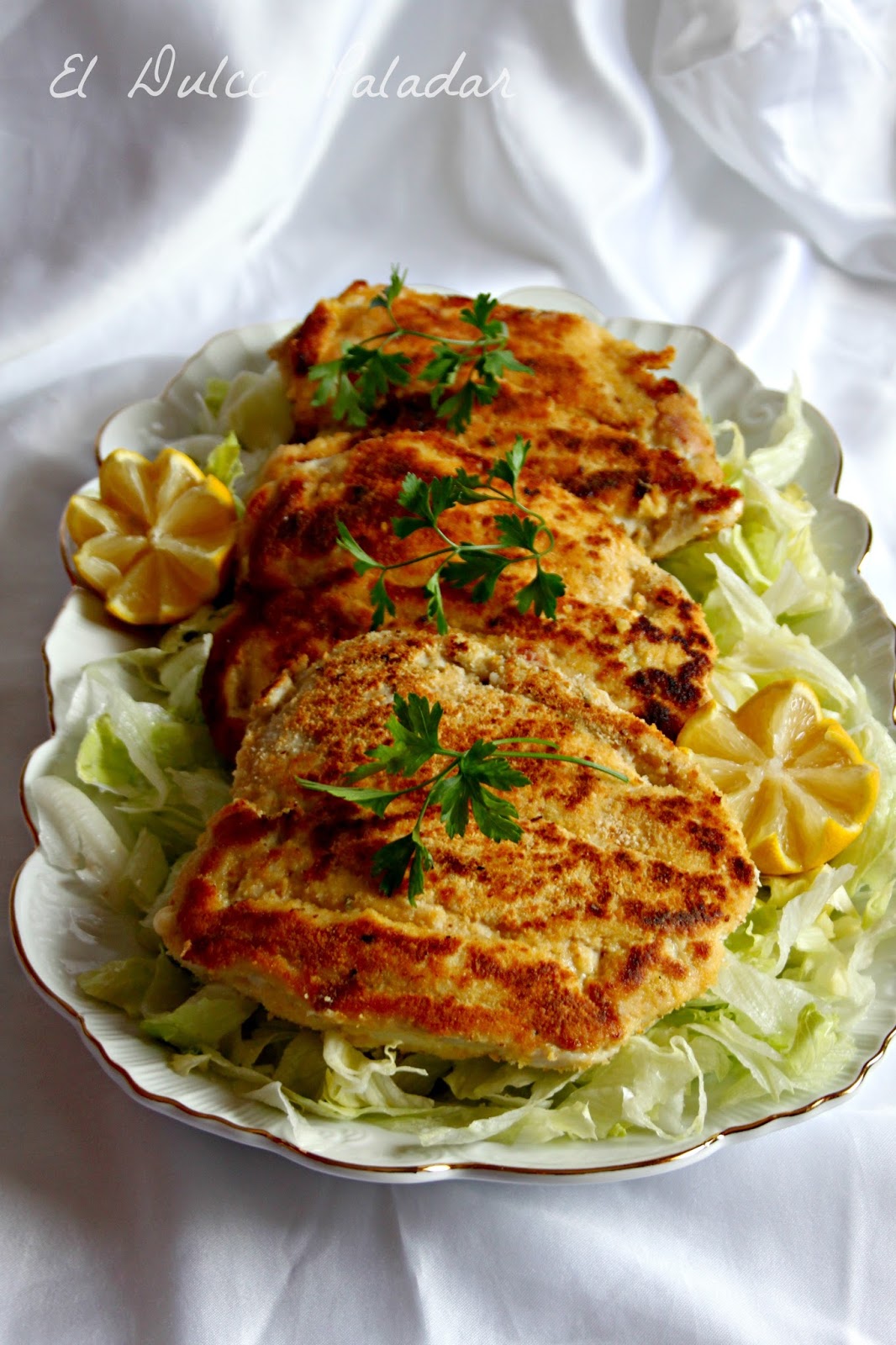 Cachopo de pollo - El dulce paladar