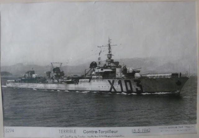 French destroyer Le Terrible