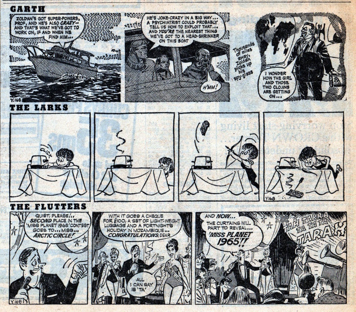 BLIMEY! The Blog of British Comics: Daily Mirror strips of the 1960s