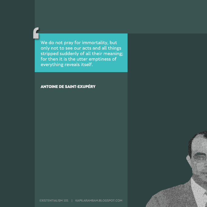 Existentialism 101: A Graphical Design of ‘Meaninglessness’